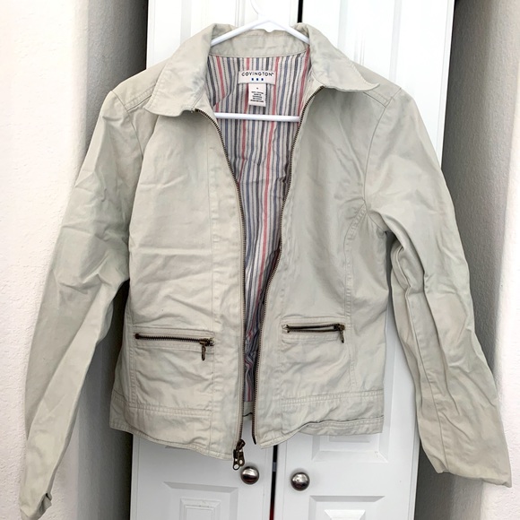 Covington | Jackets & Coats | Covington Khaki Jacket | Poshmark